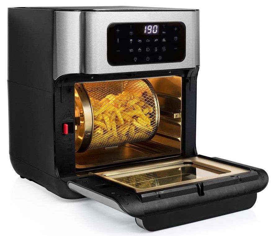 Freidora de aire Princess AEROFRYER OVEN, Negro-inox, 1500 W, 10 L en ...