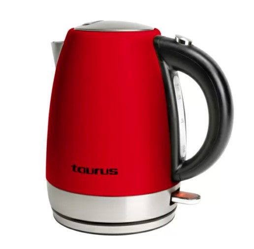 Taurus Vintage Red tetera eléctrica 1,7 L 2200 W Rojo en ELECTRONUKI