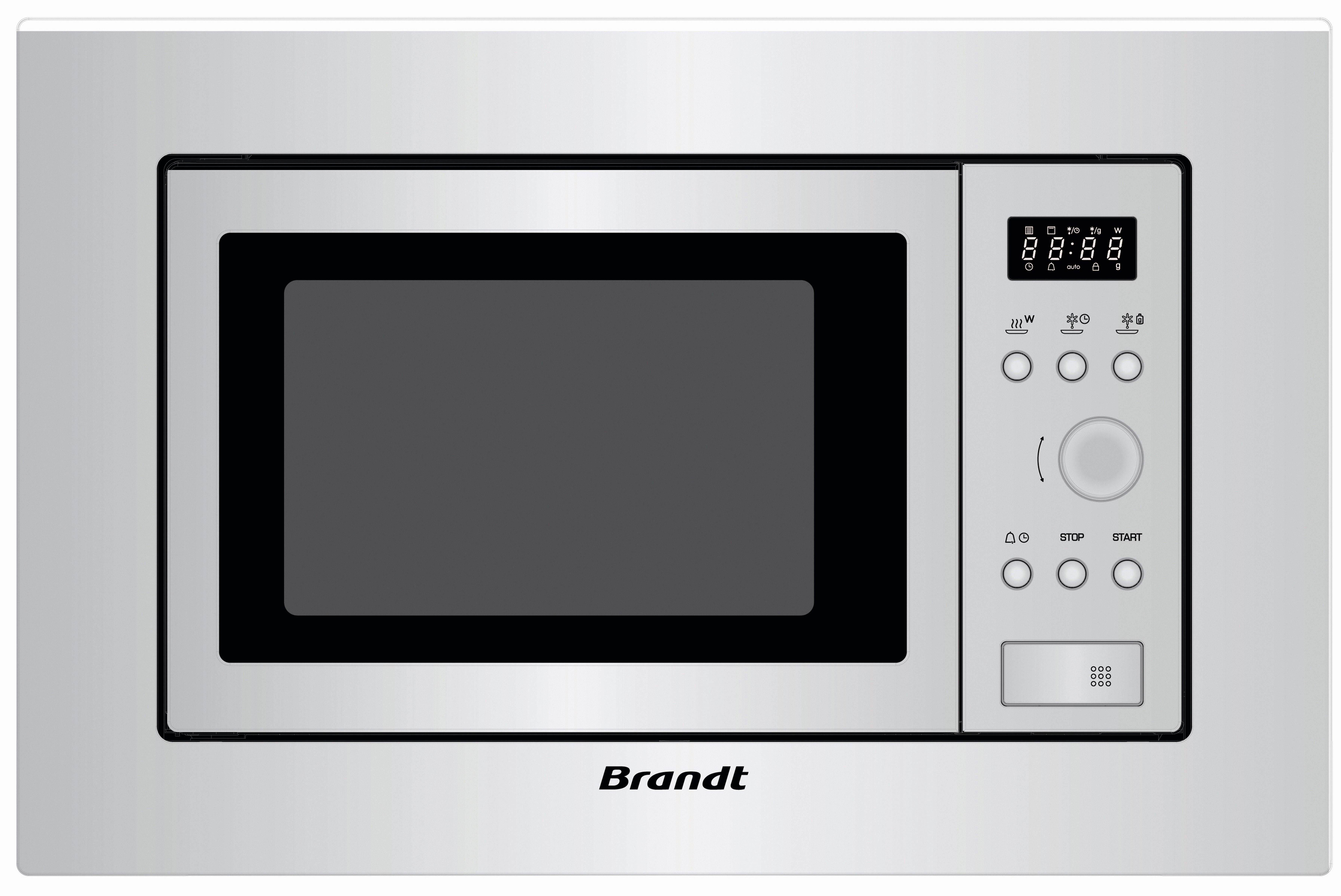 Brandt BMS6112X microondas Integrado Solo microondas 17 L 1050 W Acero ...